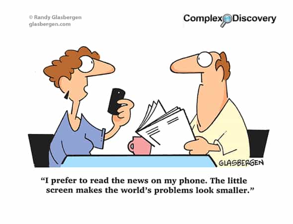 Making Technology-Assisted Review Problems Smaller? (Cartoon and Clip)